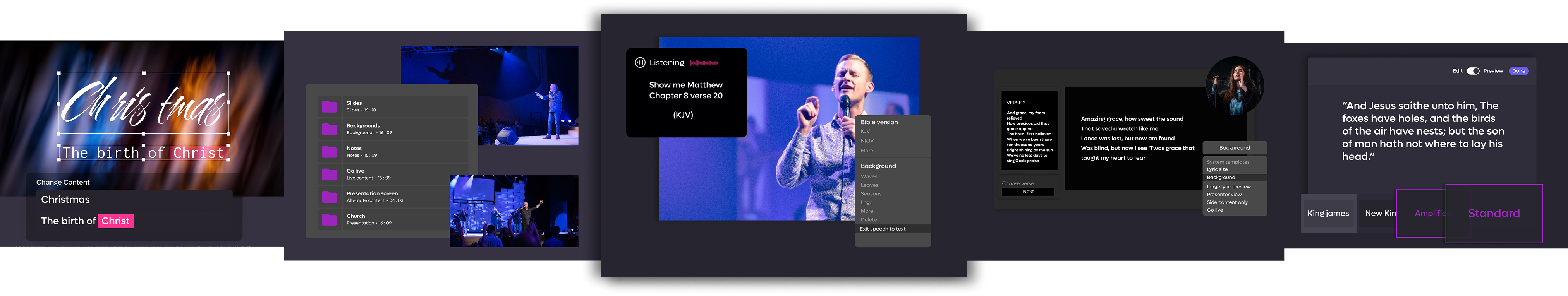 Qworship - Church Worship Presentation Software